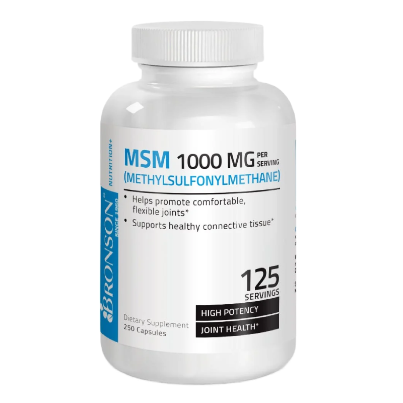 MSM, 1000 mg, 250 capsule, Bronson Laboratories BRONSON LABORATORIES